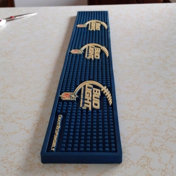 Budweiser | Other | Bud Light Bar Pouring Mat Drink Or Glass Mat New ...